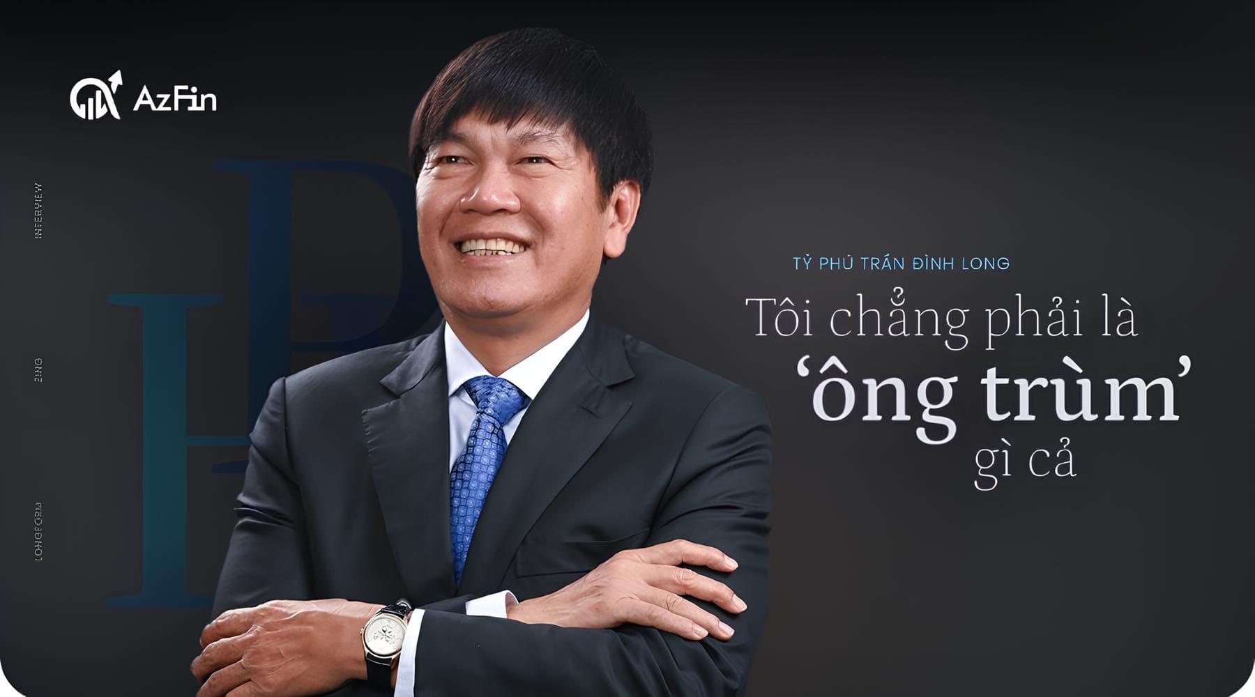 Tiểu sử doanh nhân Trần Đình Long - Chủ tịch tập đoàn Hòa Phát